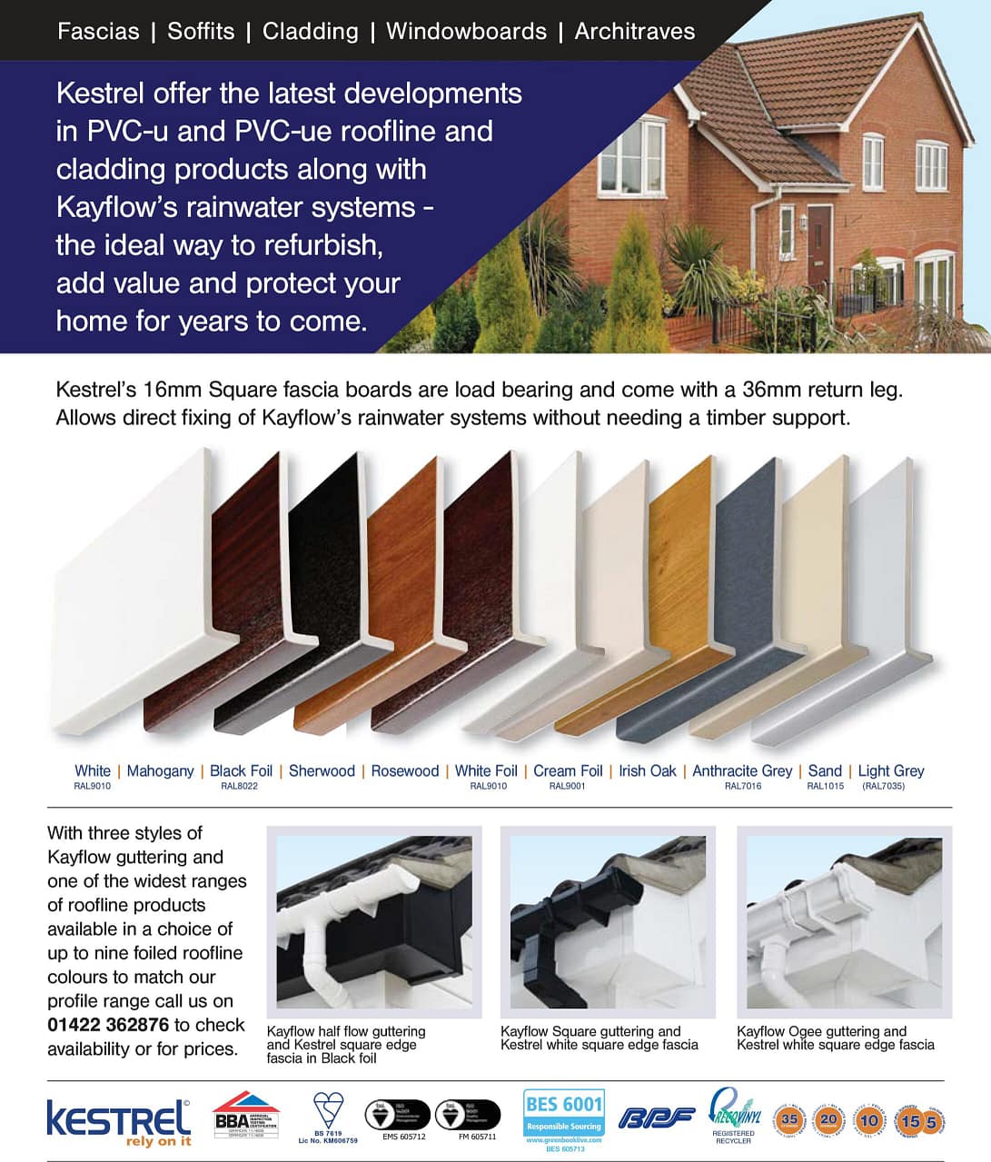 Soffits & Facias | PPL Windows and Doors